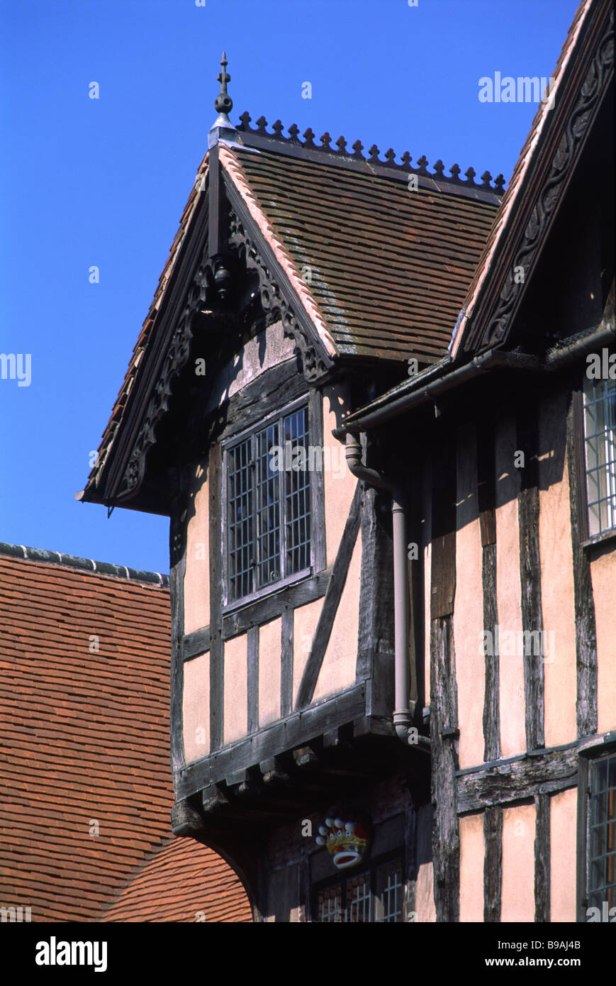 England warwickshire warwick tudor houses hi-res stock photography and ...