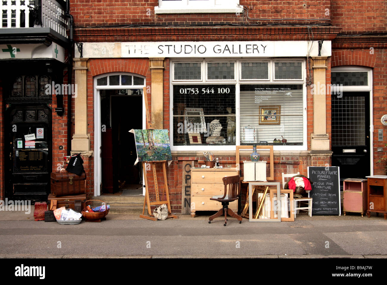 'the studio gallery', datchet, berkshire, shop,old, victorian, 50's, 40 ...
