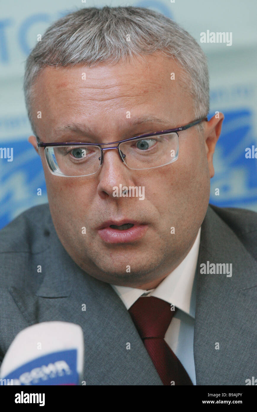 The State Duma deputy president of the National Investment Council ...