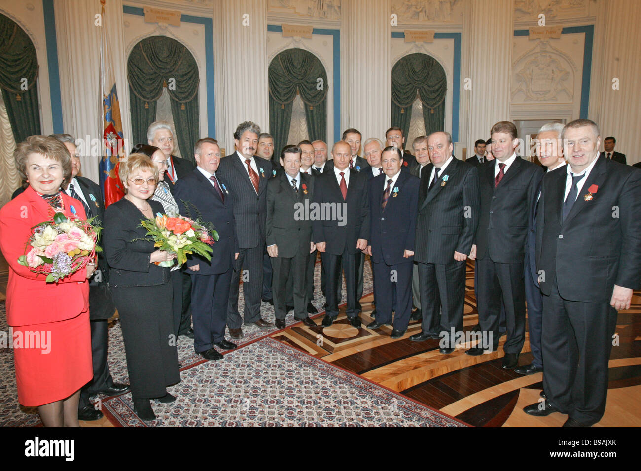 President Vladimir Putin presents state awards to State Duma members in ...