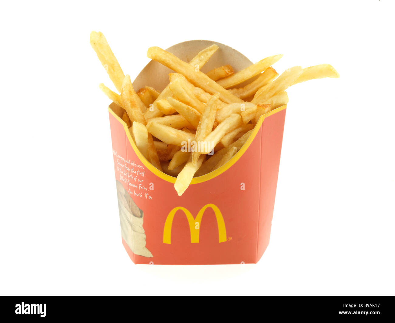 Mcdonalds french fries chips box hi-res stock photography and images ...