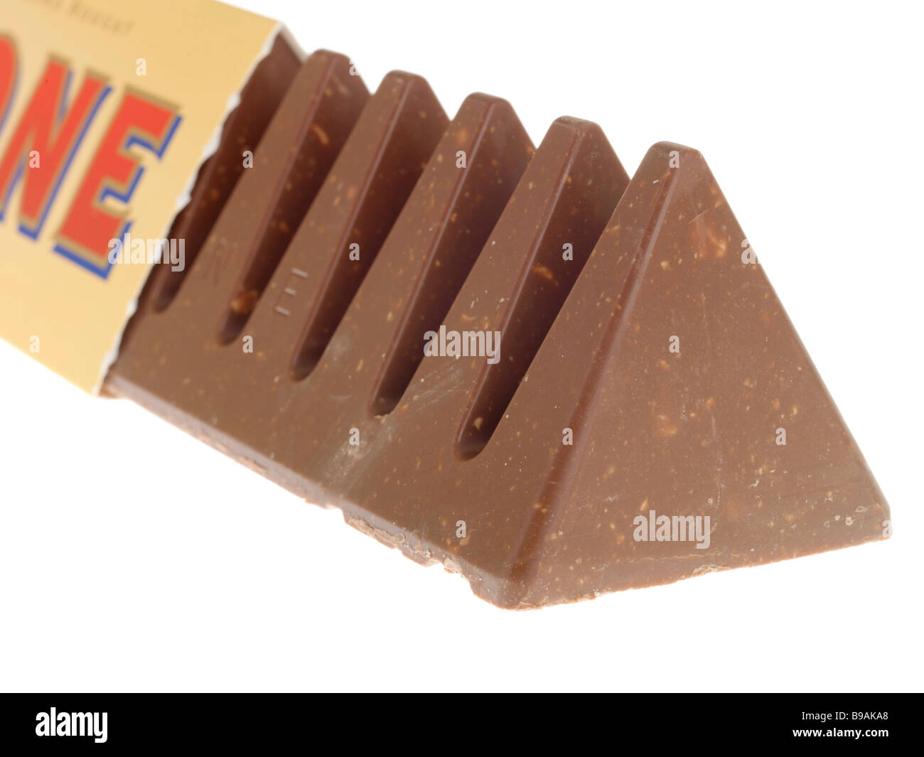 Toblerone Milk Chocolate Triangular Bar High Resolution Stock ...