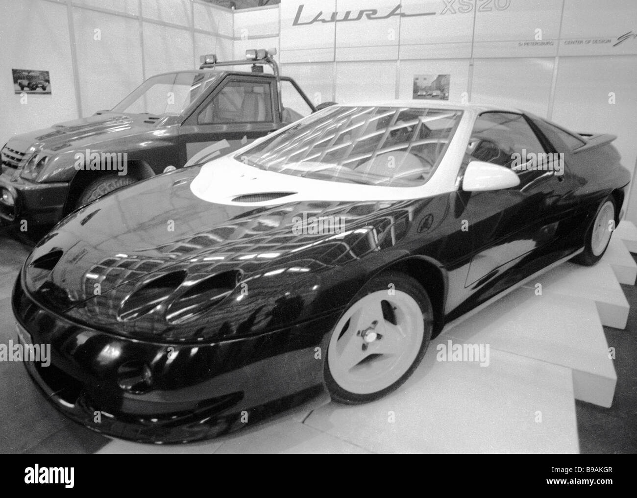 Laura experimental car developed at Stil design bureau on display at ...