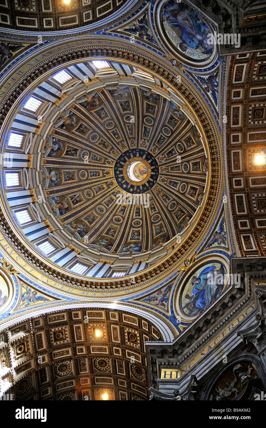 Dome of St Peter’s Basilica in Rome Italy Stock Photo - Alamy