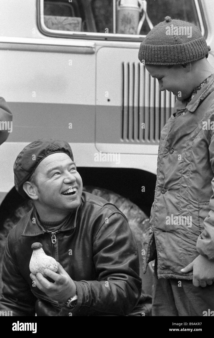 Hero of the Soviet Union Soyuz 26 flight engineer cosmonaut Georgy ...