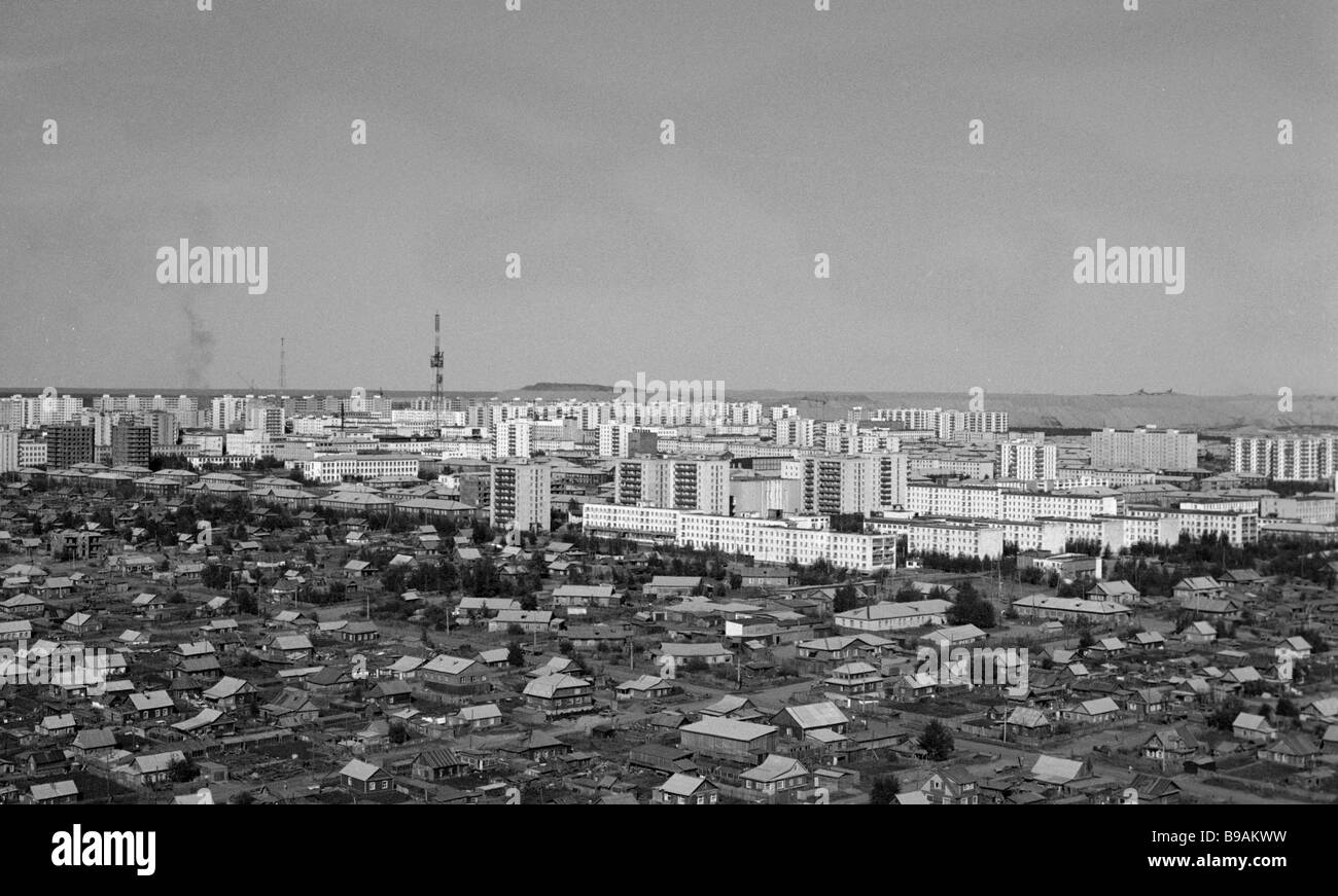 The city of Mirny Stock Photo - Alamy