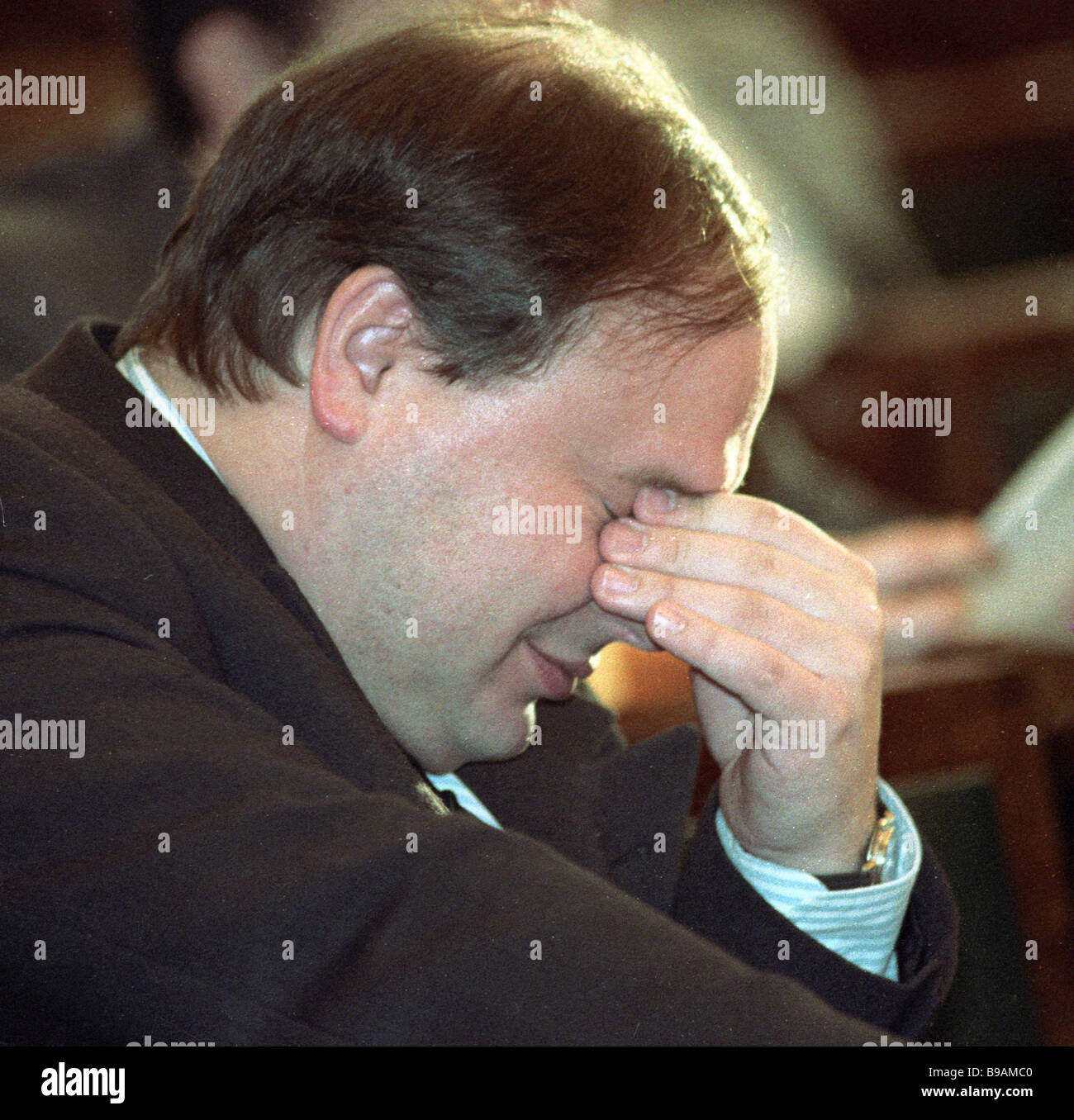 Russian acting Prime MInister Yegor Gaidar Stock Photo - Alamy