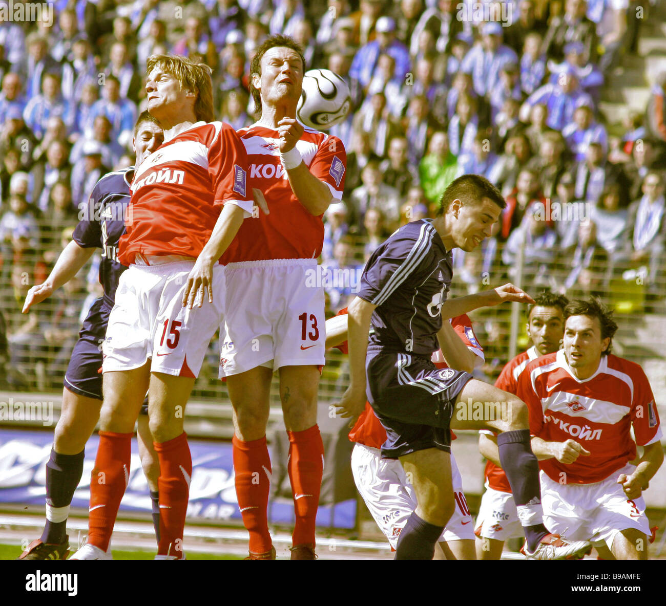 St Petersburg hosted a Russian soccer championship meet The Zenith host ...