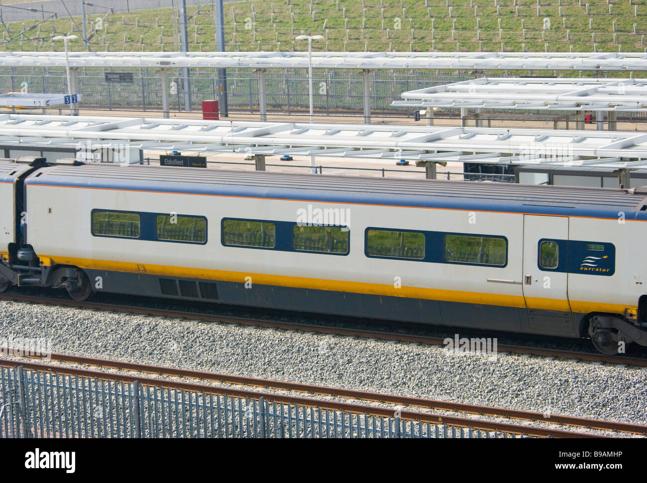Eurostar Train Carriage England Stock Photo - Alamy