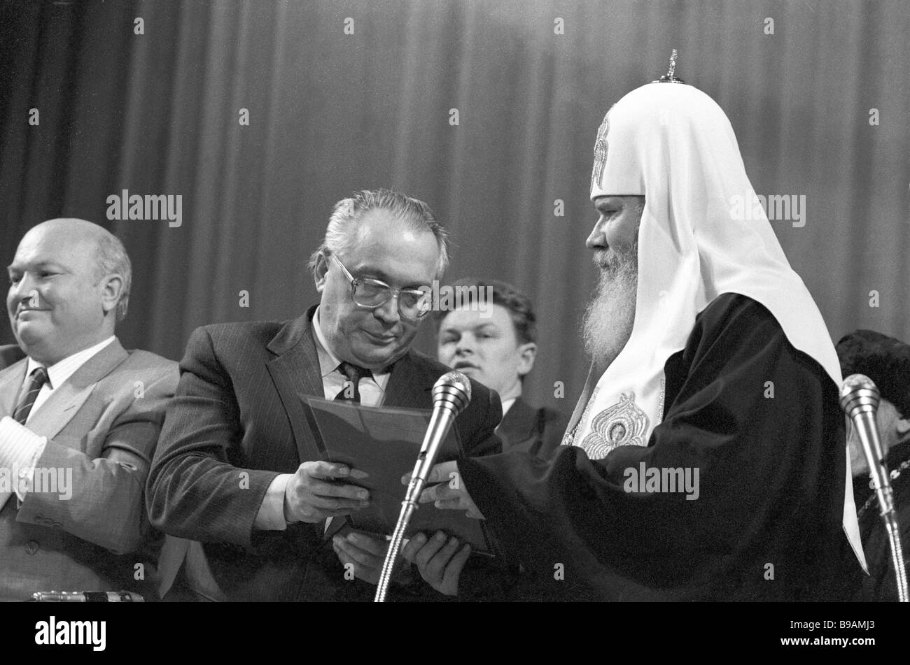 Viktor Sadovnichy Rector of Moscow State University and Patriarch ...