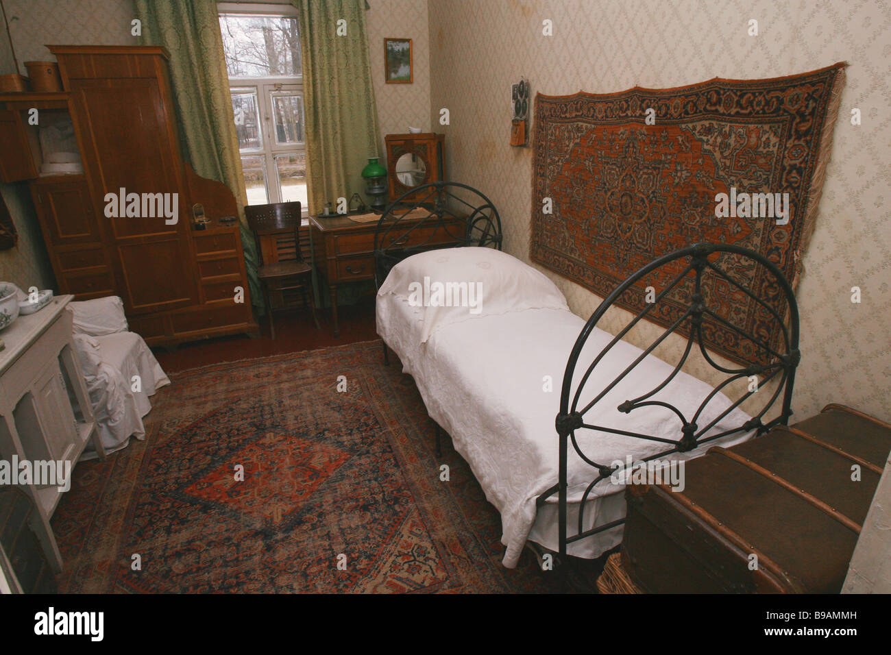 Anton Chekhov s bedroom The Chekhov State Literature Museum Village ...