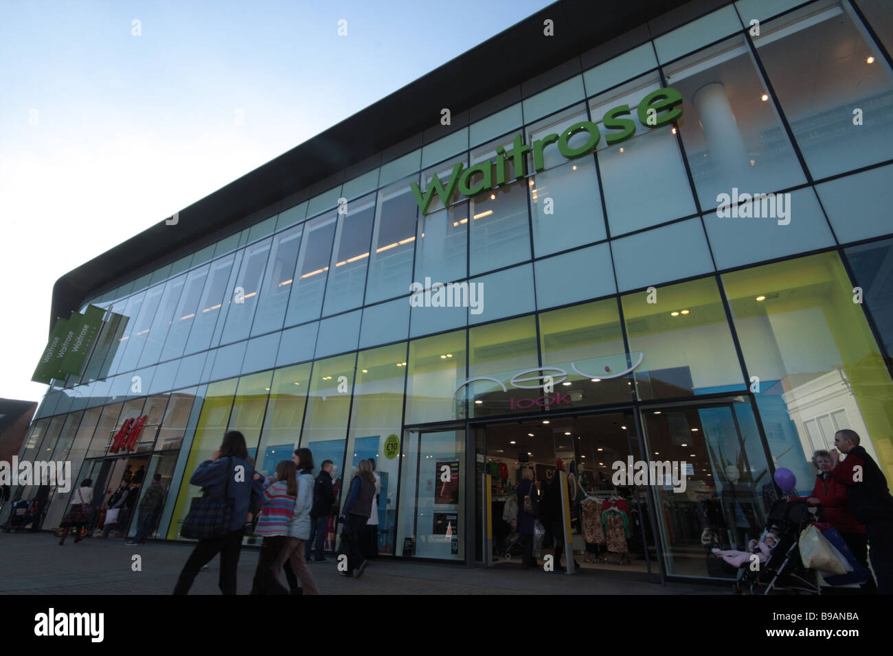 waitrose, waitose, watrose, windsor, banner, sign Stock Photo - Alamy