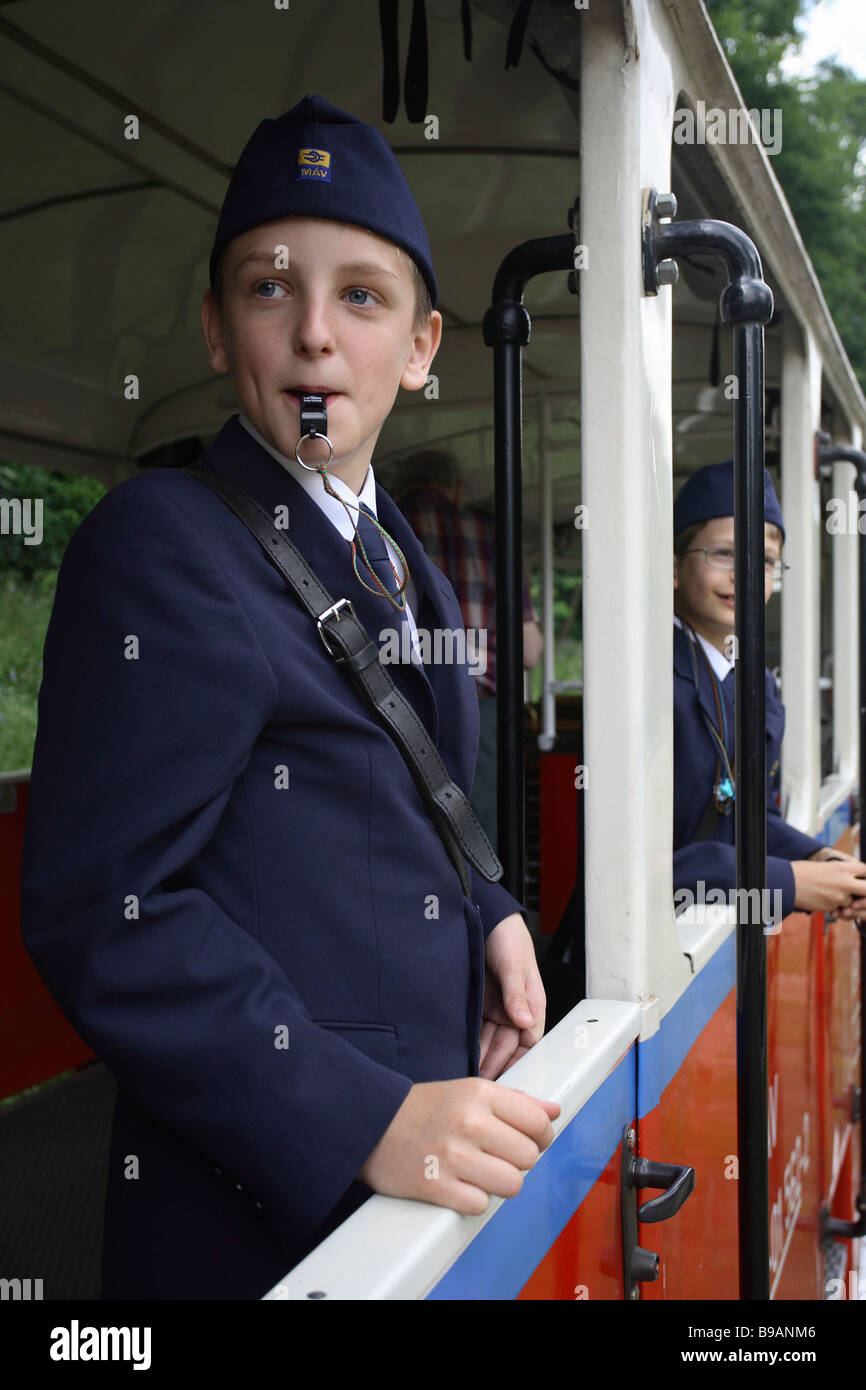 The childrens railroad in budapest hi-res stock photography and images ...