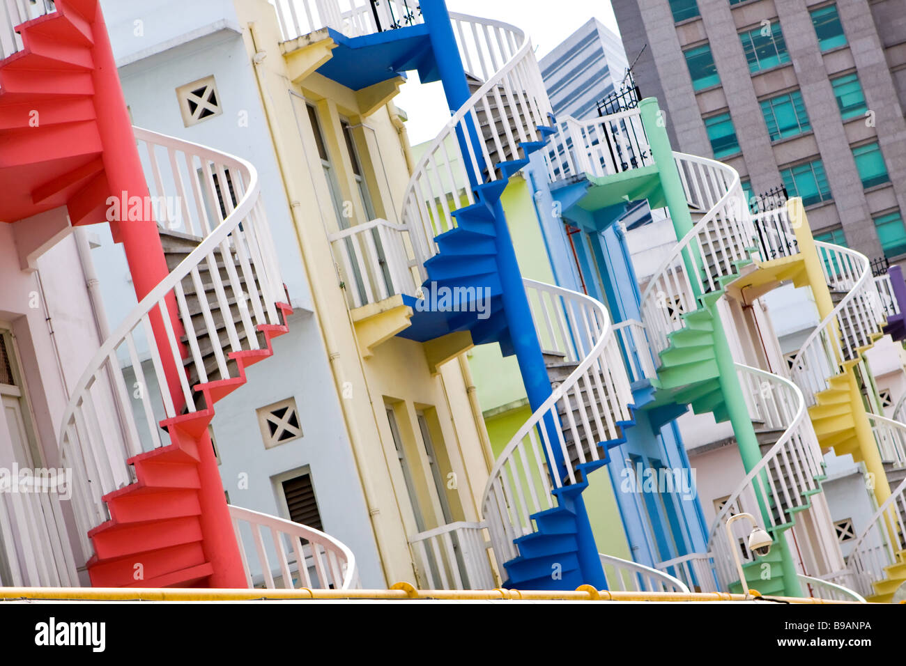 Scale A Chiocciola Colorate