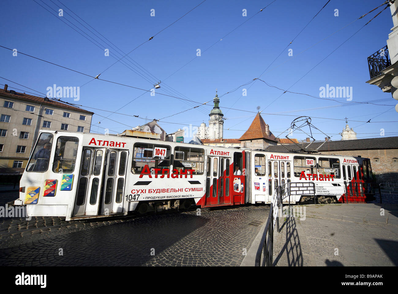 Ukraine tram hi-res stock photography and images - Alamy