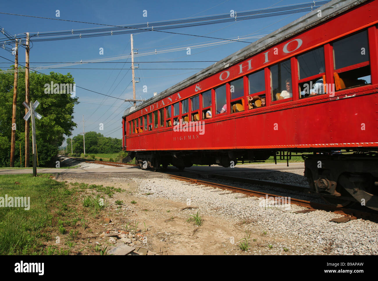 Commuter Coach Railroad Cars Lebanon Mason Monroe Railroad Lebanon Ohio ...