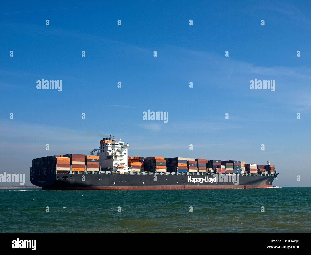 Houston express hapag lloyd container ship hi-res stock photography and ...
