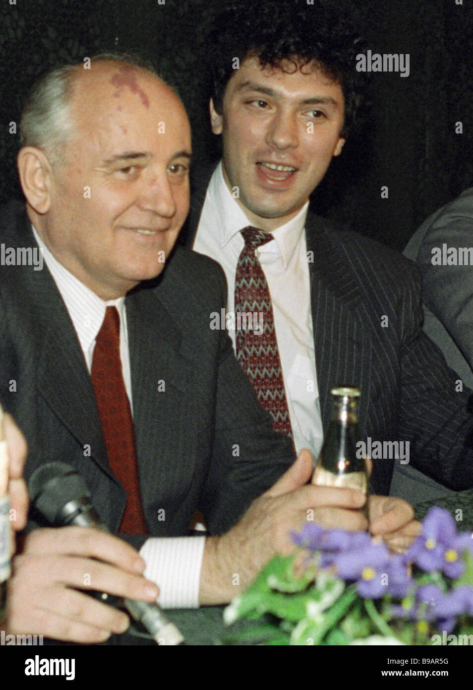 Mikhail Gorbachev former Soviet leader now Socio Economic and Political ...