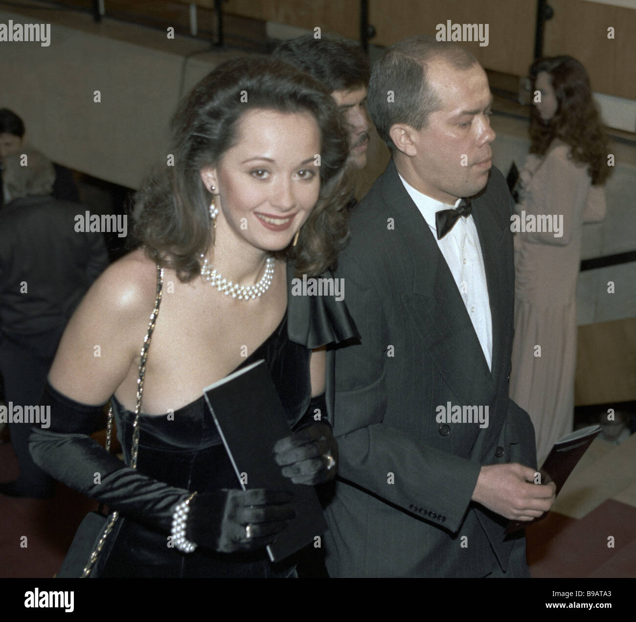 Film star Olga Kabo at the Central Cinematographers House before the ...