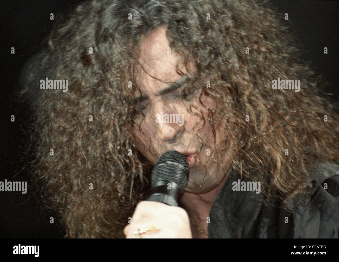 Variety singer Valery Leontyev Stock Photo - Alamy