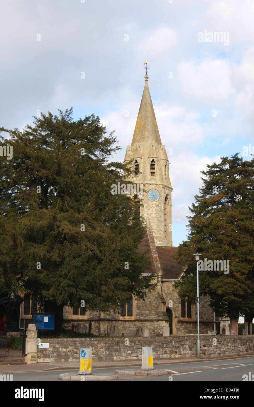 St Mary Church Datchet berkshire england Stock Photo - Alamy
