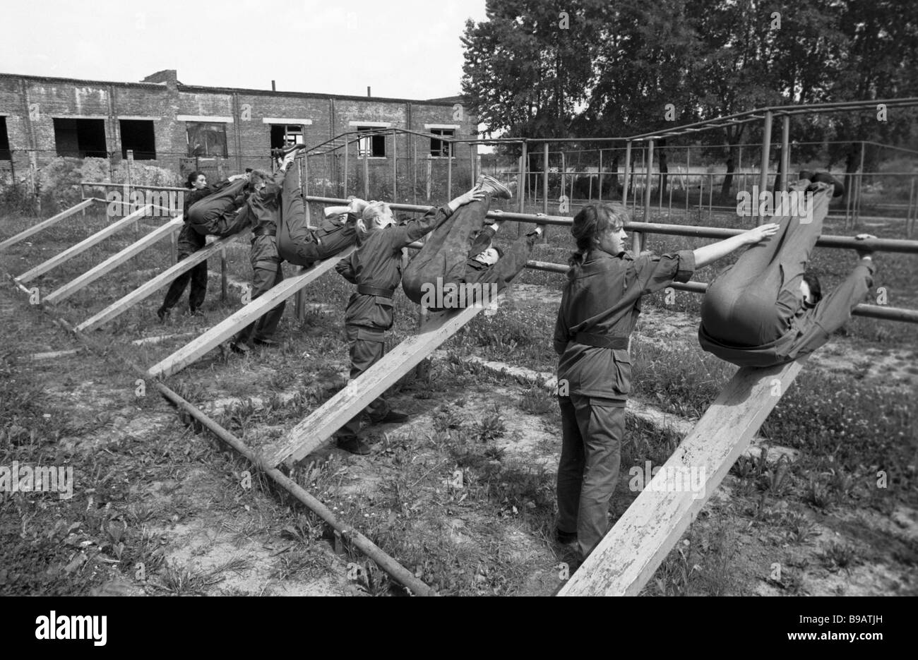 Physical training in a non commissioned officers school of the Russian ...