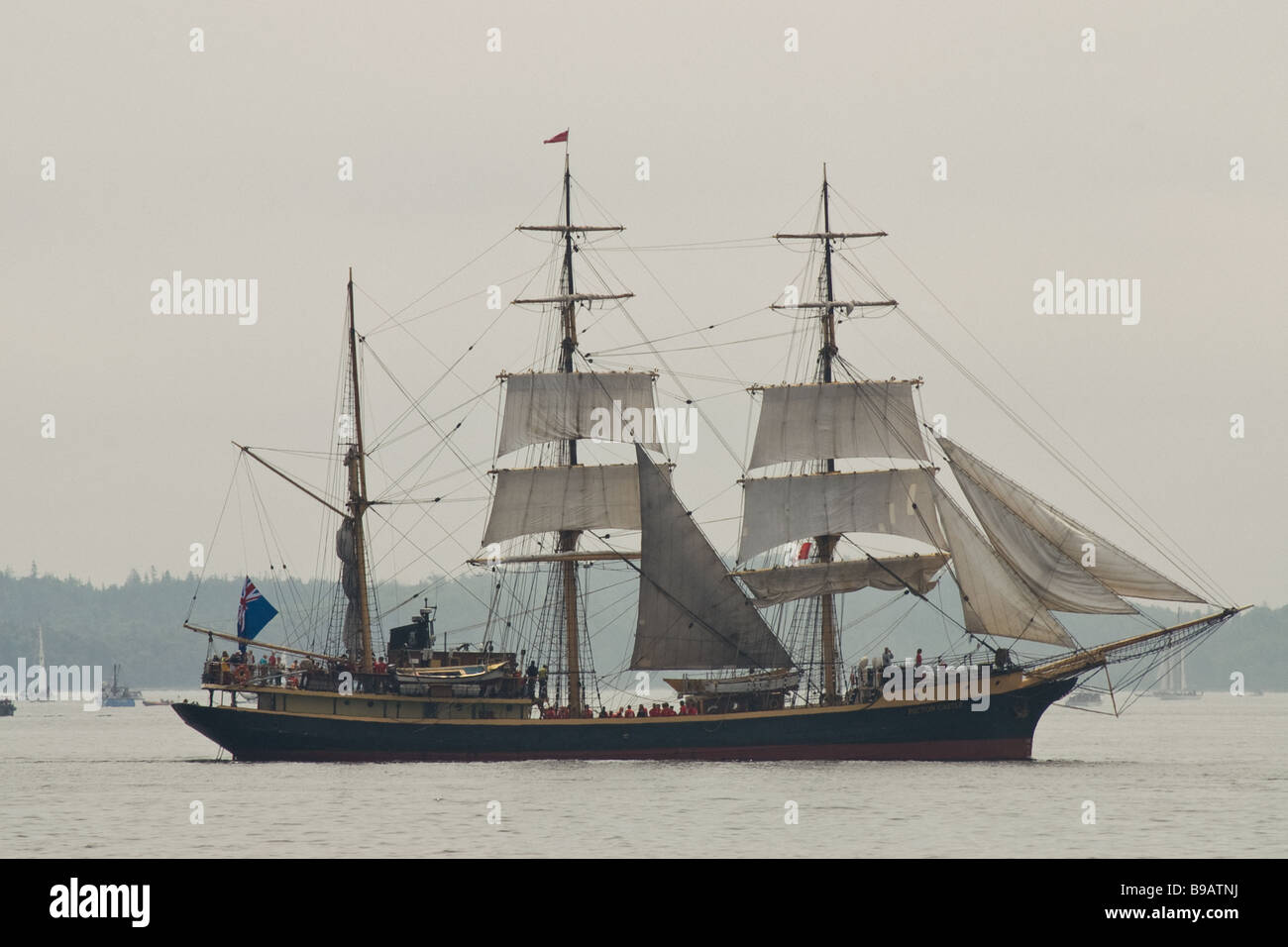The Tall Ship "Picton Castle Stock Photo - Alamy
