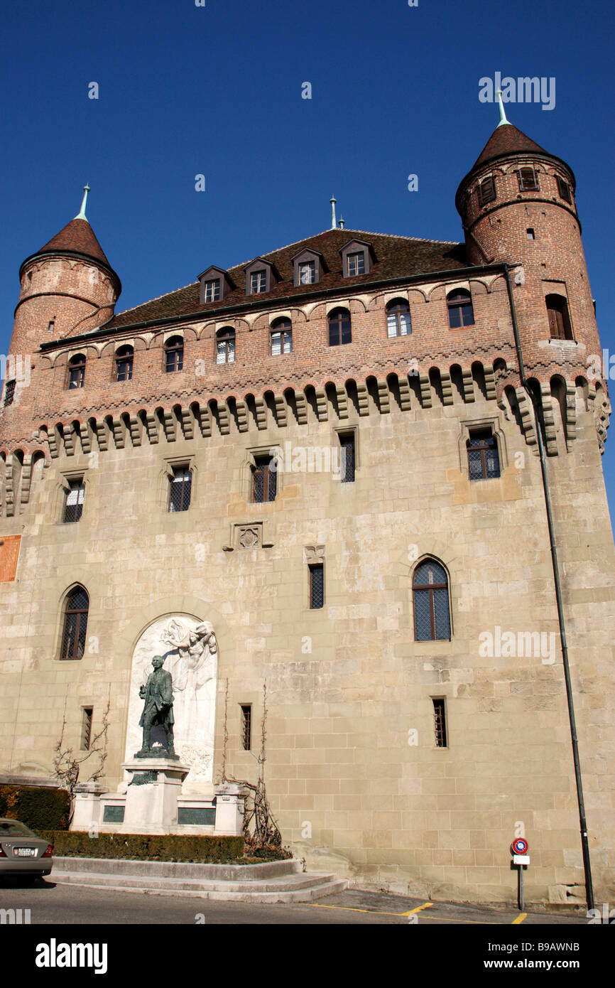 st maire castle or chateau st-maire now the cantonal council building ...
