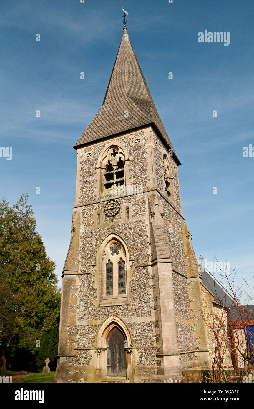 Village Church, Headley, Surrey, England Stock Photo - Alamy