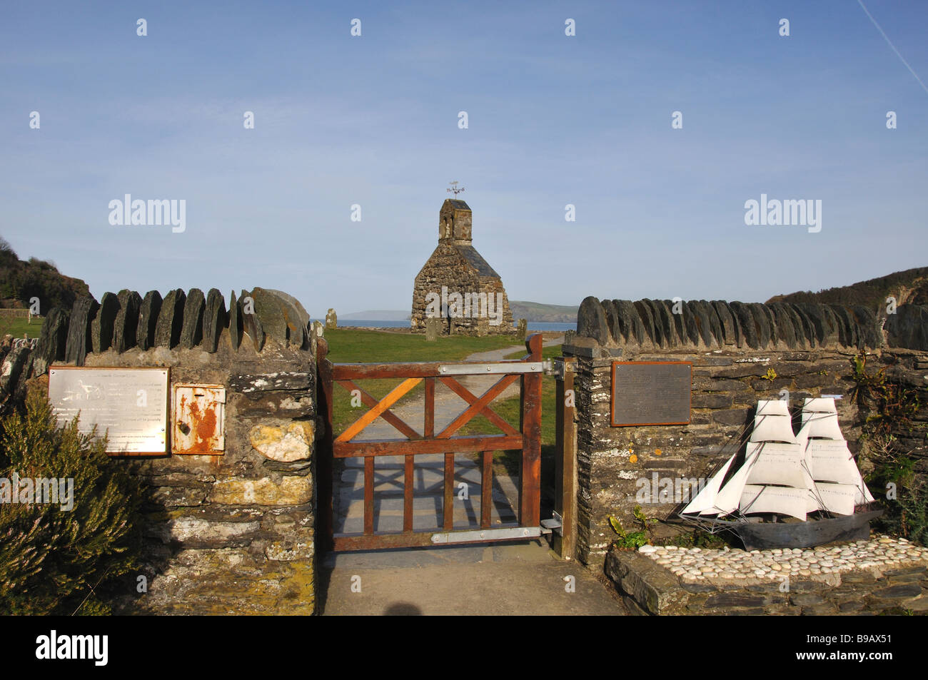 St brynach’s church hi-res stock photography and images - Alamy