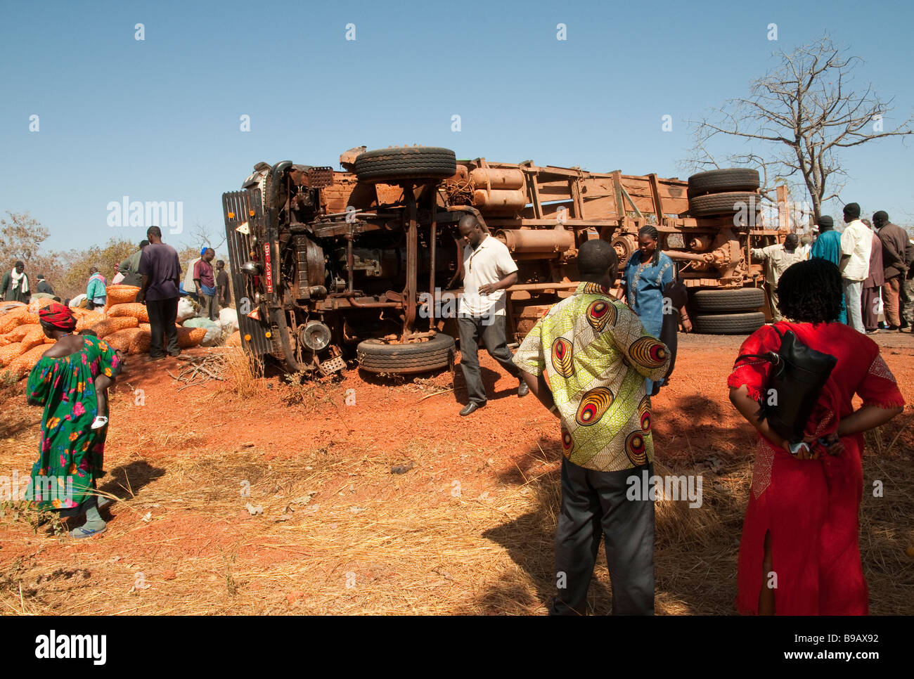 Mali road accident hi-res stock photography and images - Alamy