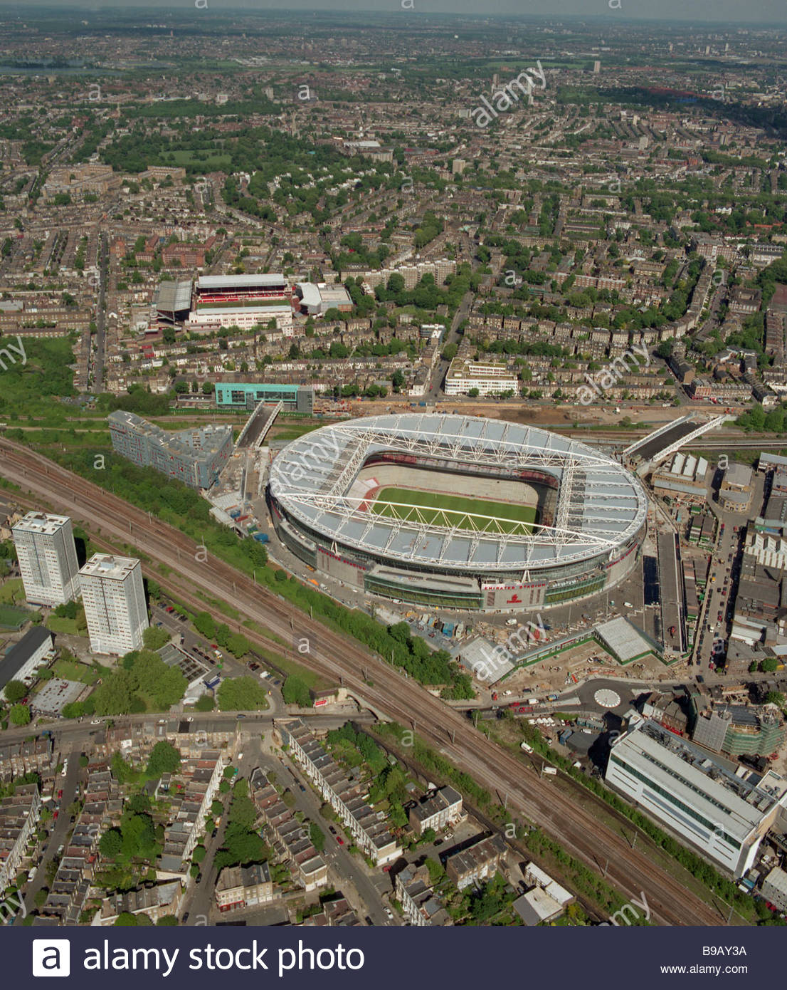 Arsenal Football Stadium High Resolution Stock Photography and Images ...