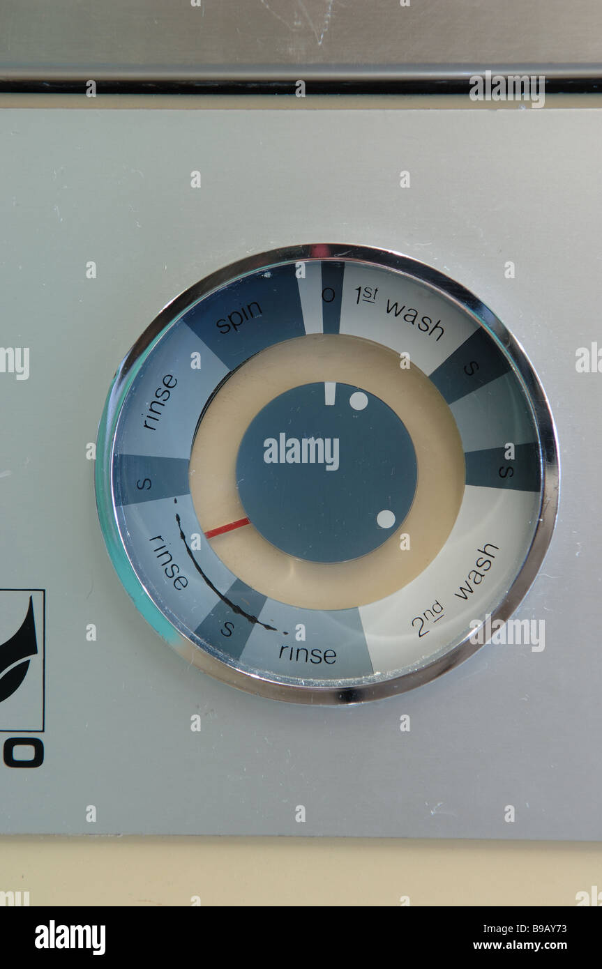 Washing machine dial hi-res stock photography and images - Alamy