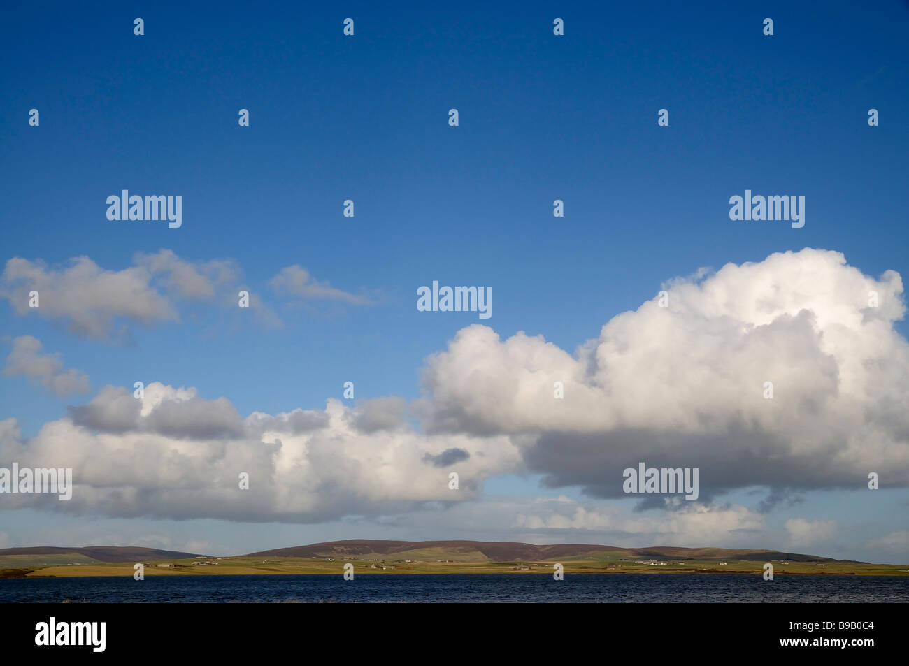 View over Loch of Harray on Orkney mainland, Scotland Stock Photo - Alamy