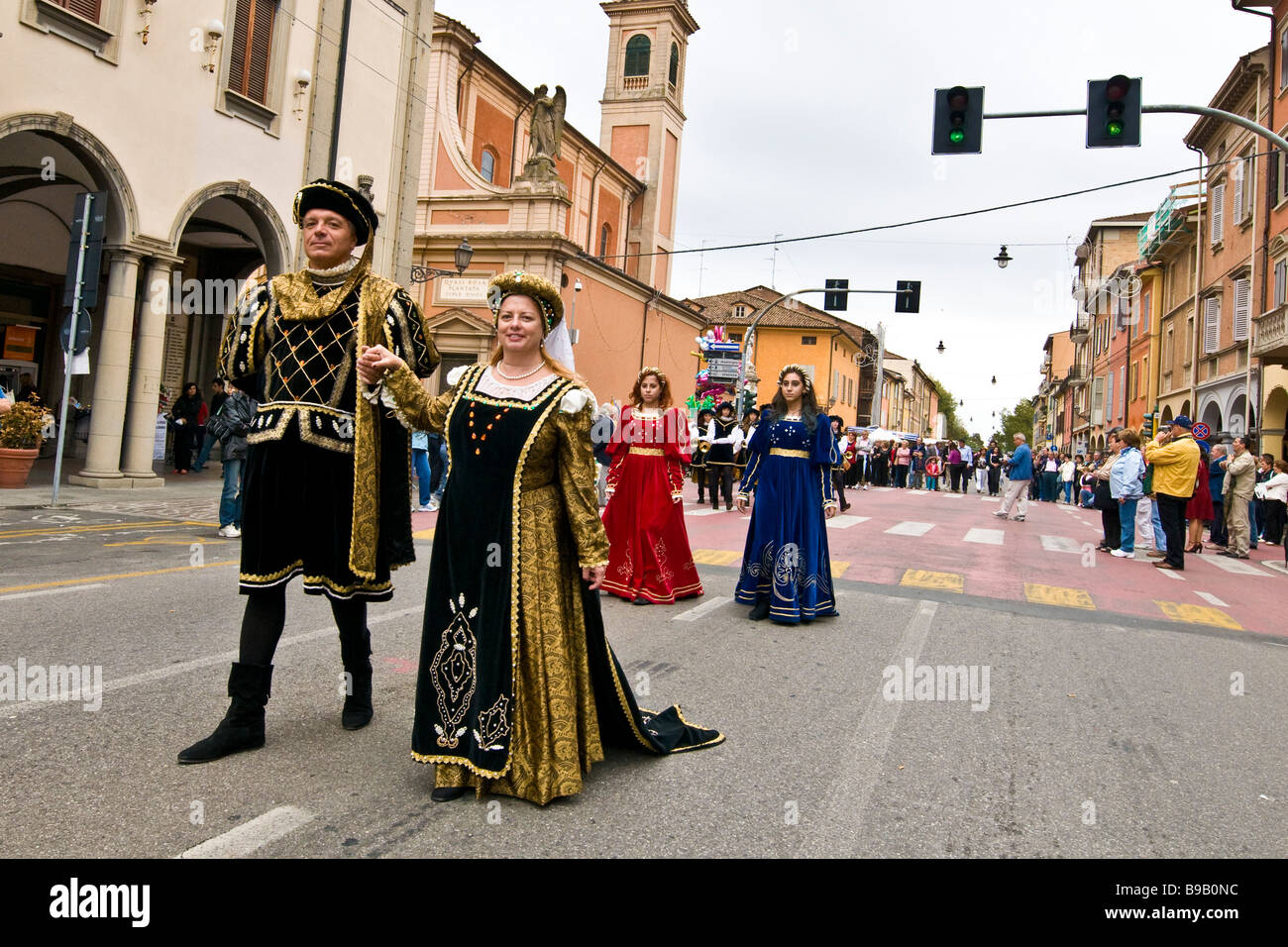 Historical parade of the feast of St Nicola Castelfranco Emilia Modena ...