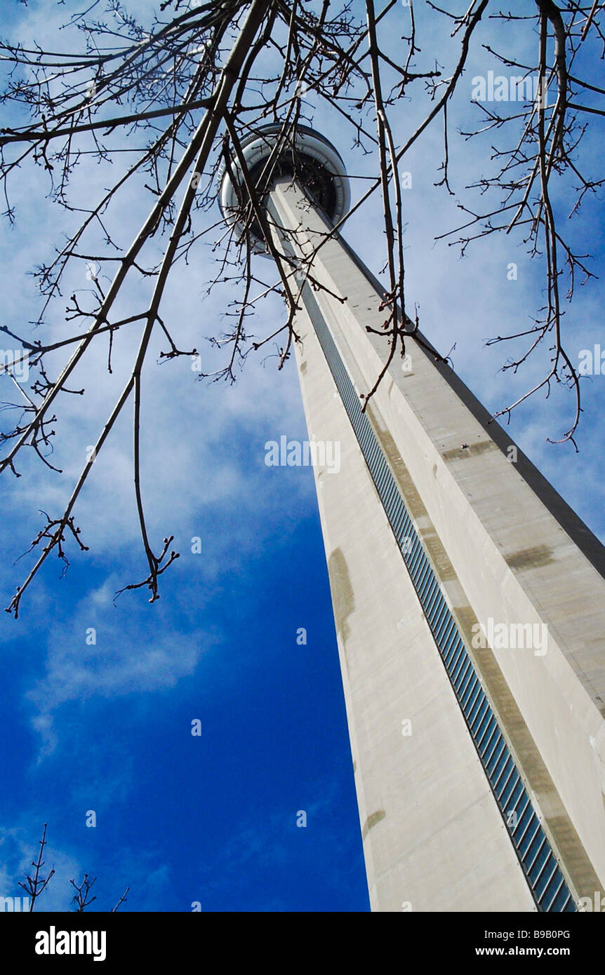 Bottom of cn tower hi-res stock photography and images - Alamy