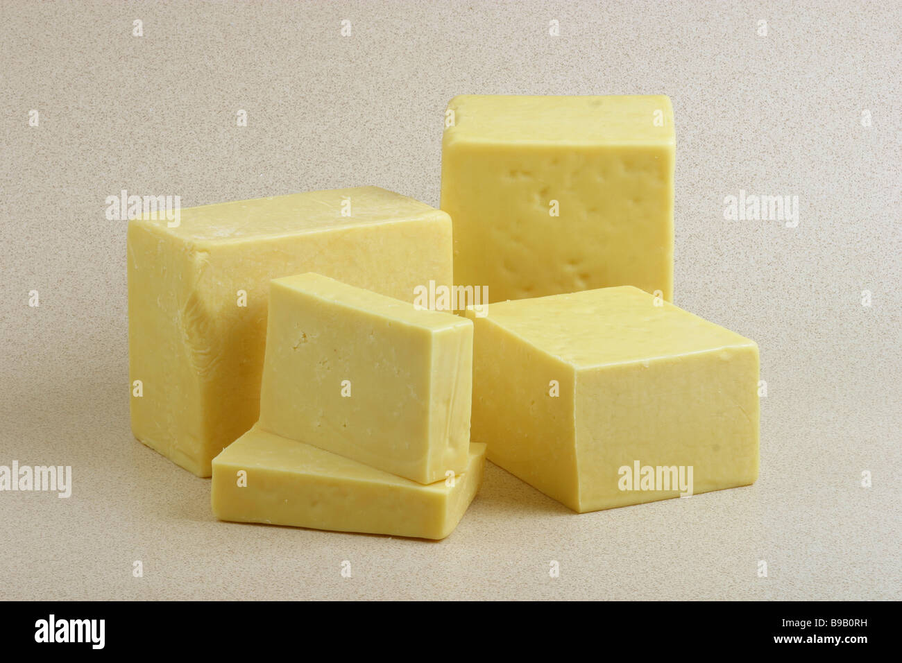 Block Of English Cheddar Cheese High Resolution Stock Photography and ...