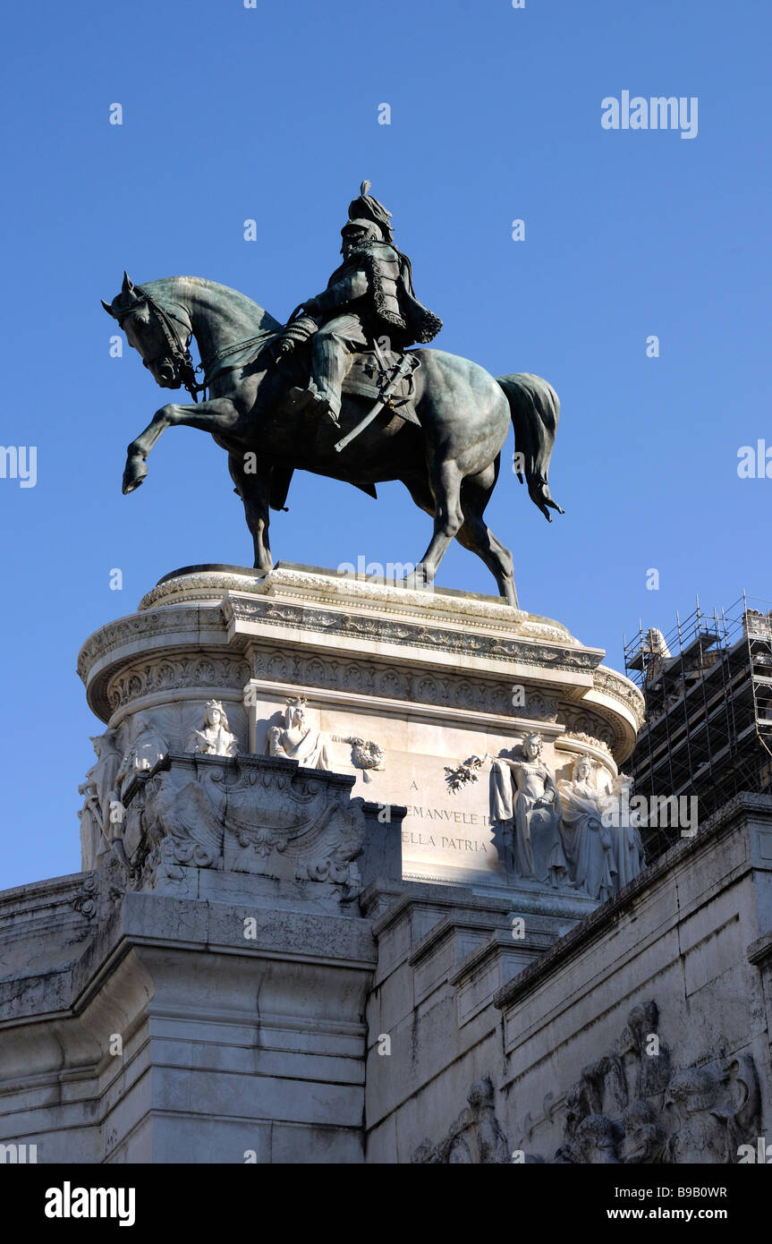 King Emanuel Rome Italy. Rome. National Monument Of Victor Emmanuel