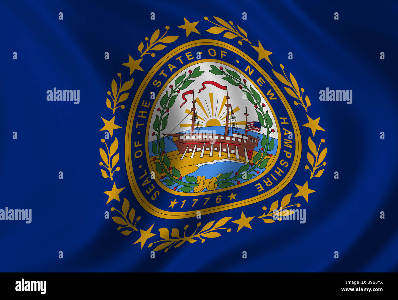 New hampshirite flag hi-res stock photography and images - Alamy