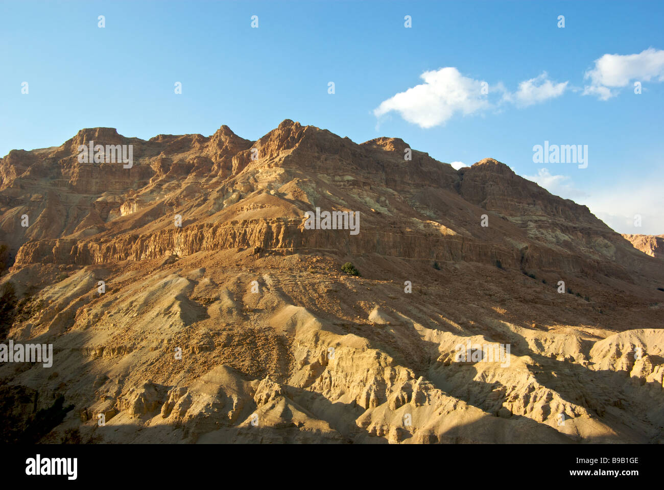 Stunning steep mountains of the Judean Desert by Dead Sea Stock Photo ...