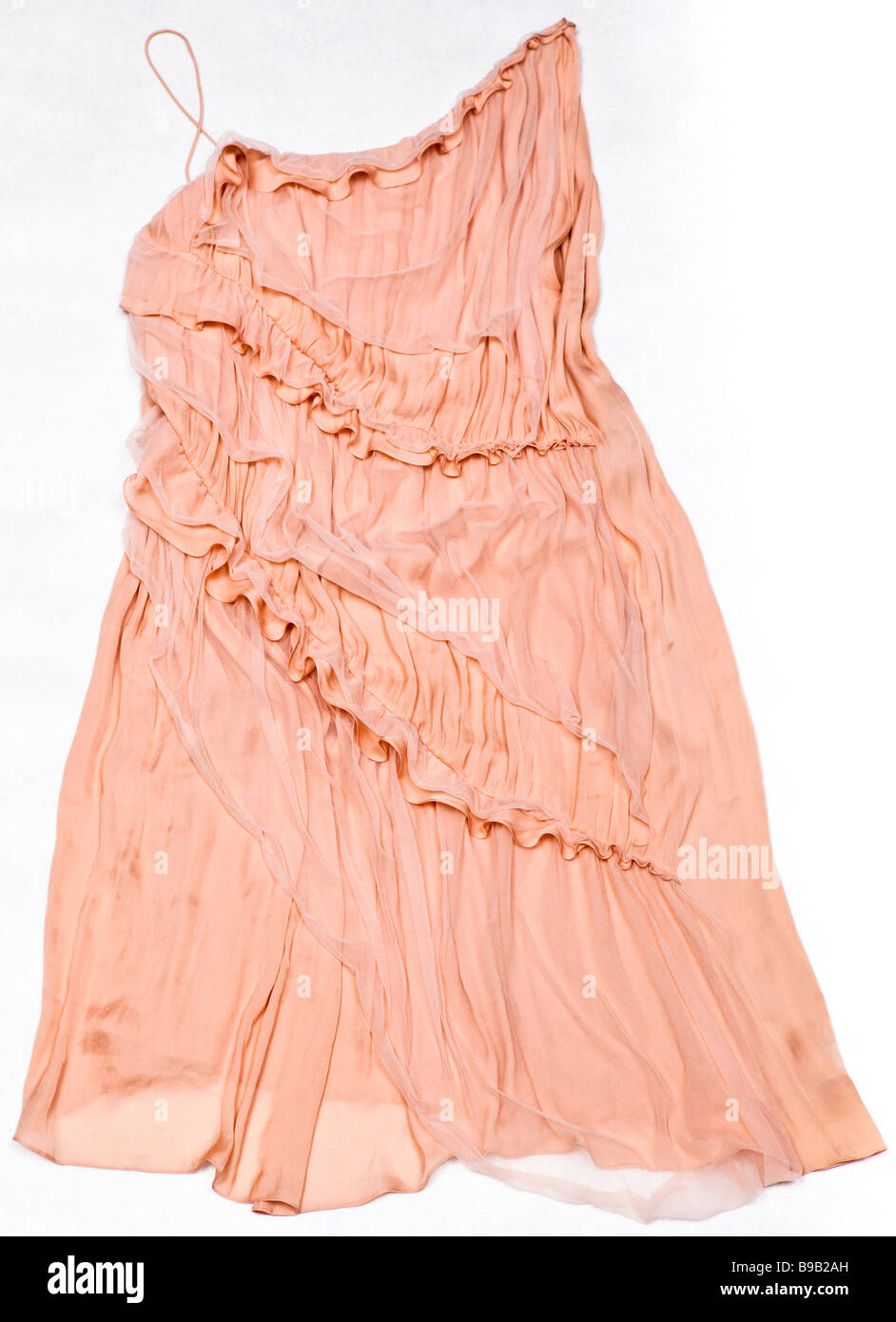 Fashion female dress on a white background Stock Photo - Alamy