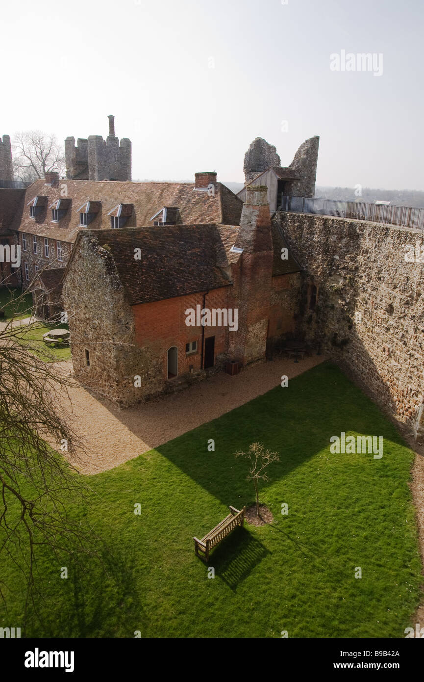 Framlington Castle Poor House Stock Photo - Alamy