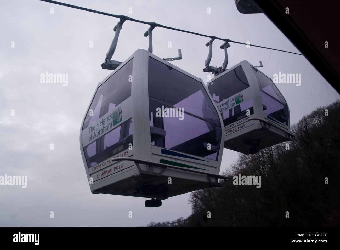 Matlock bath cable car hi-res stock photography and images - Alamy