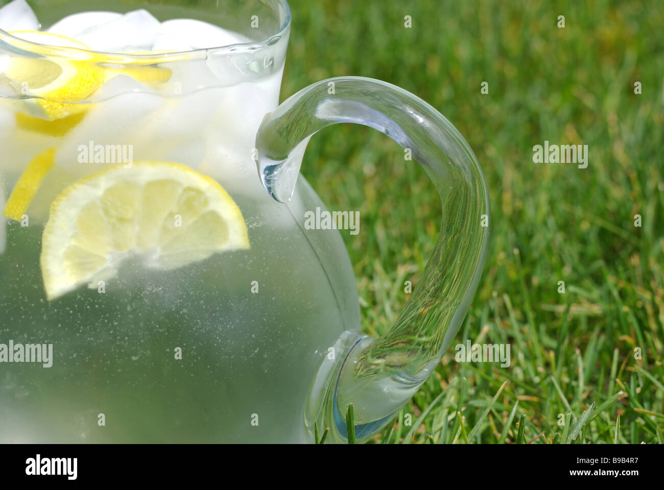 Ice Floating In Glass