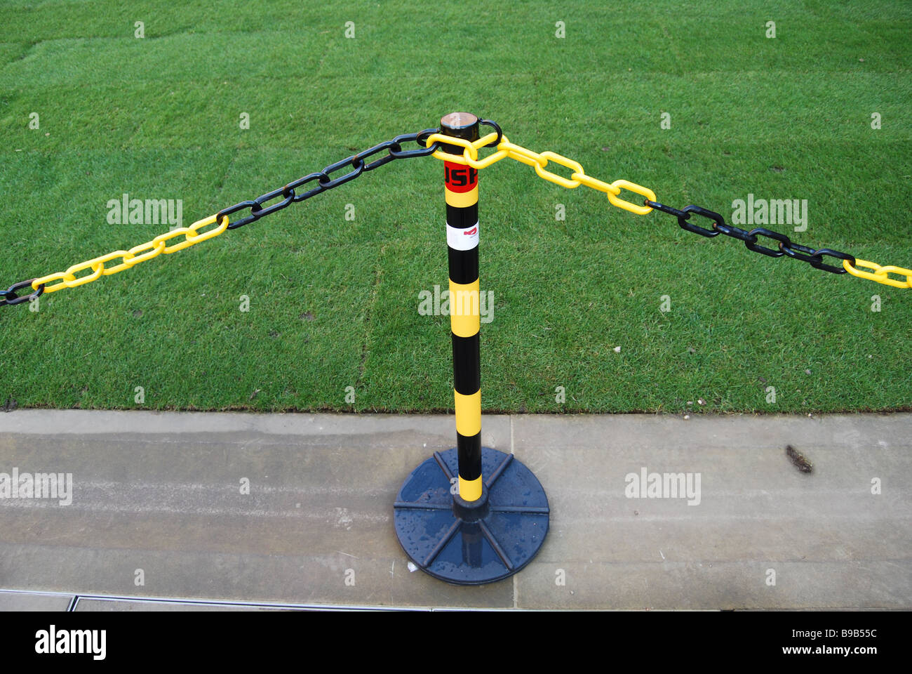 Grass turf railing Victoria & Albert Museum Stock Photo - Alamy