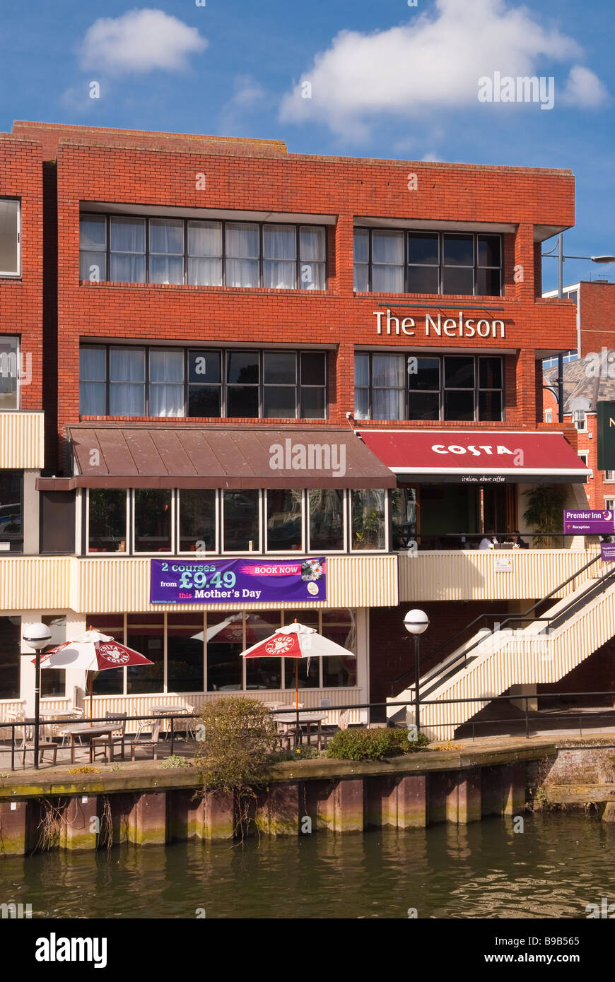 The Nelson Premier Inn hotel in Norwich,Norfolk,Uk Stock Photo - Alamy