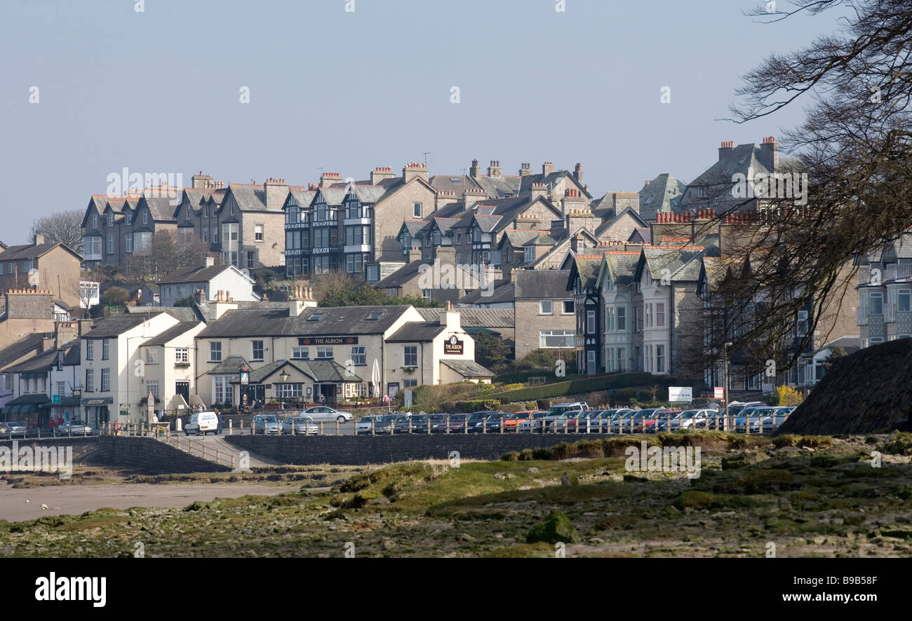 Arnside village cumbria general view hi-res stock photography and ...
