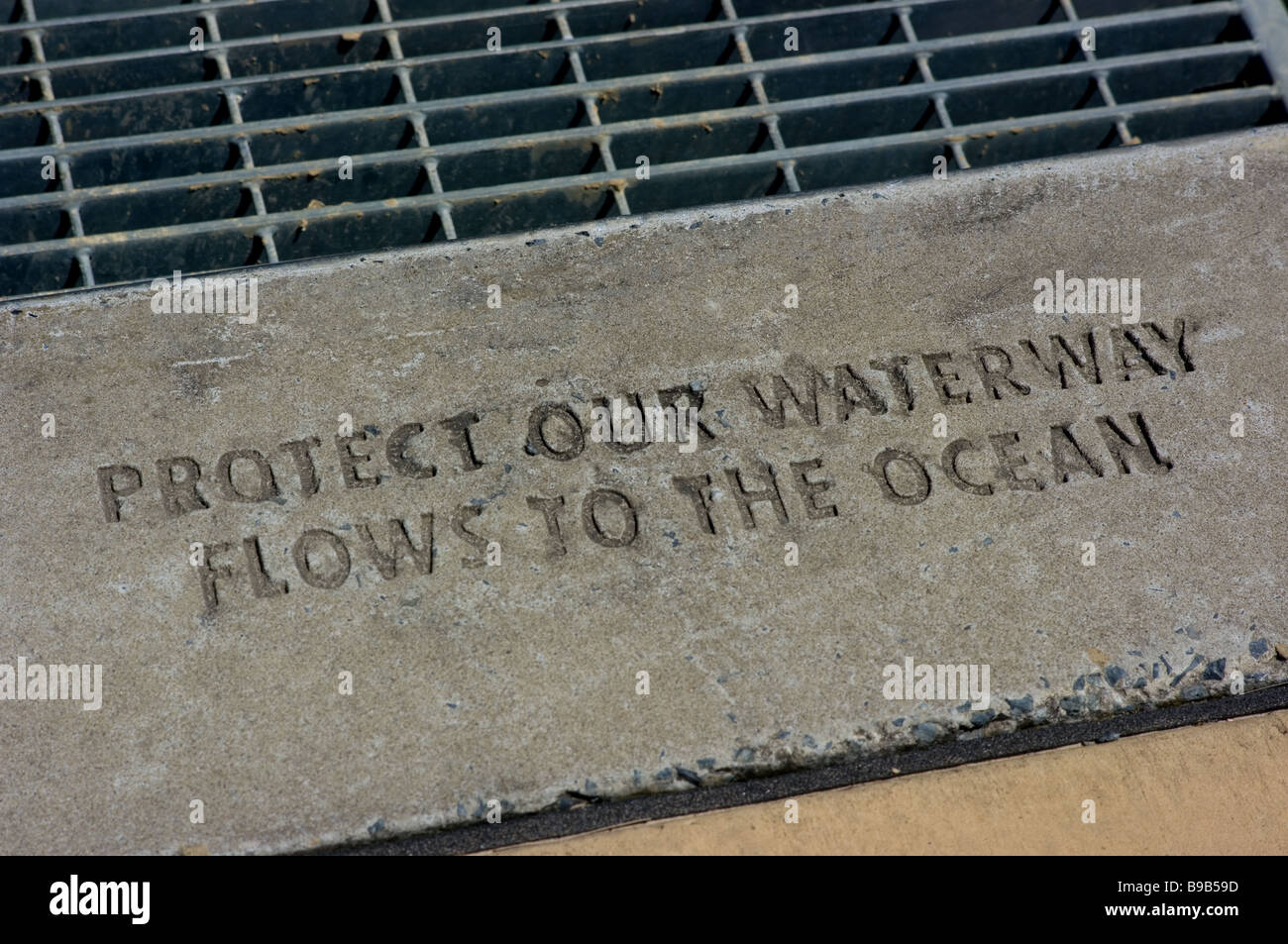 Protect our water ways Stock Photo - Alamy
