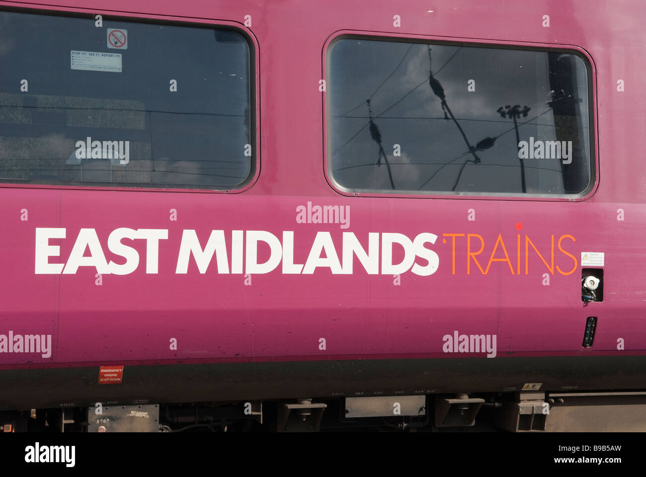East midlands trains logo hi-res stock photography and images - Alamy