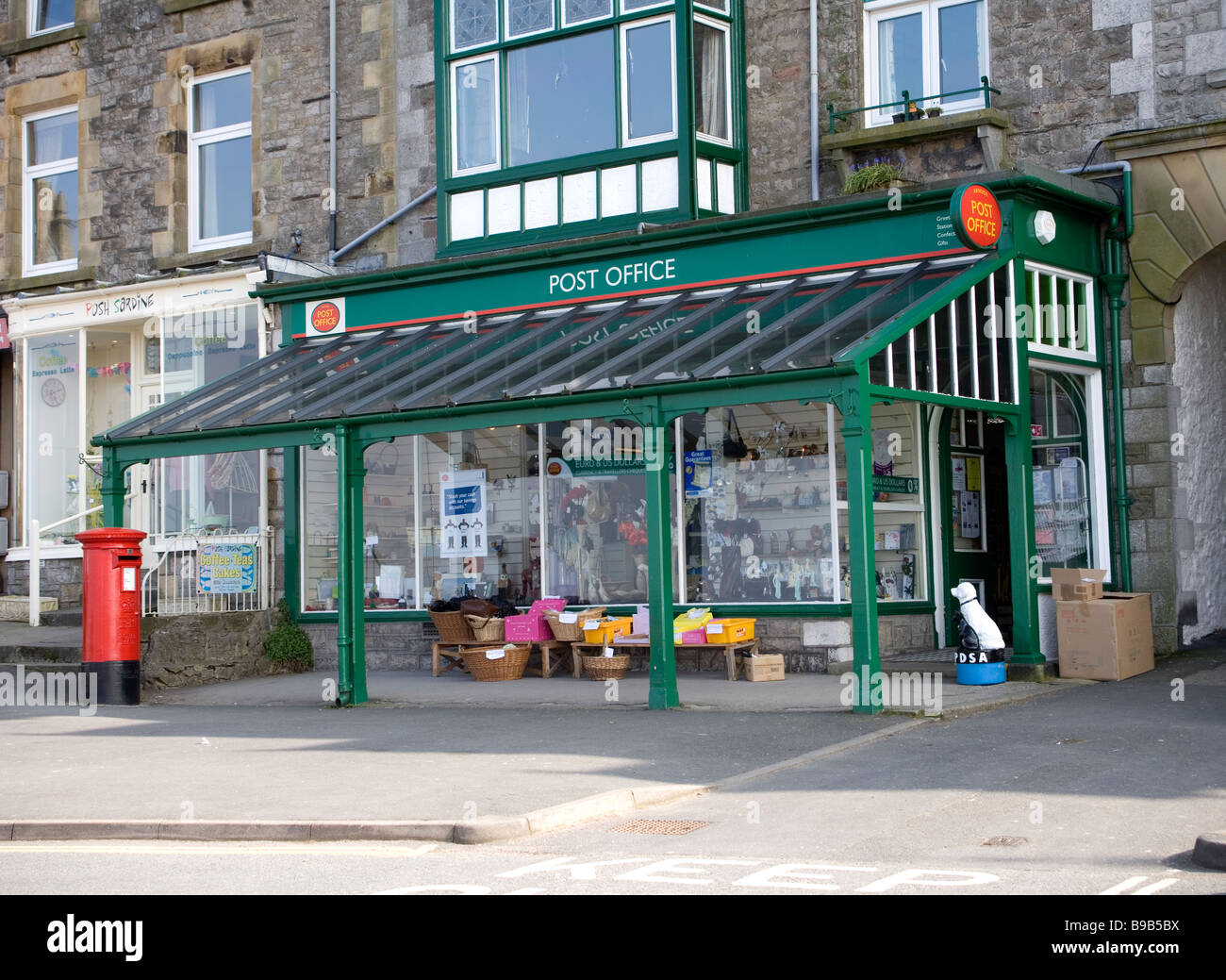 Arnside post office and store Stock Photo - Alamy